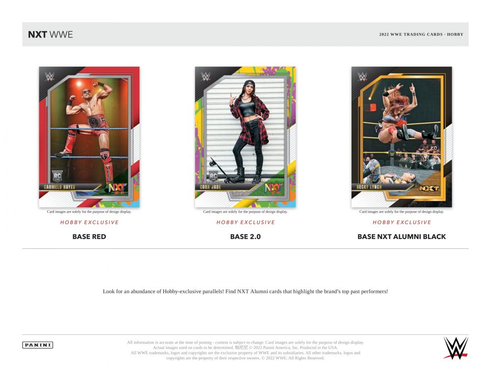 ミントモール / MINT-WEB店 / WWE 2022 PANINI NXT HOBBY