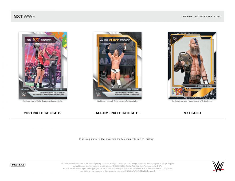 ミントモール / MINT-WEB店 / WWE 2022 PANINI NXT HOBBY